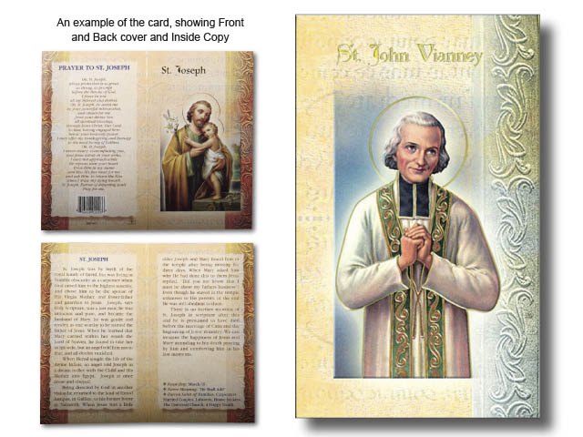 LF12 St John Vianney Leaflet | Catholics Corner