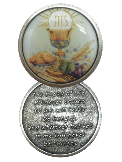 CG920 Communion Pocket Token | Catholics Corner
