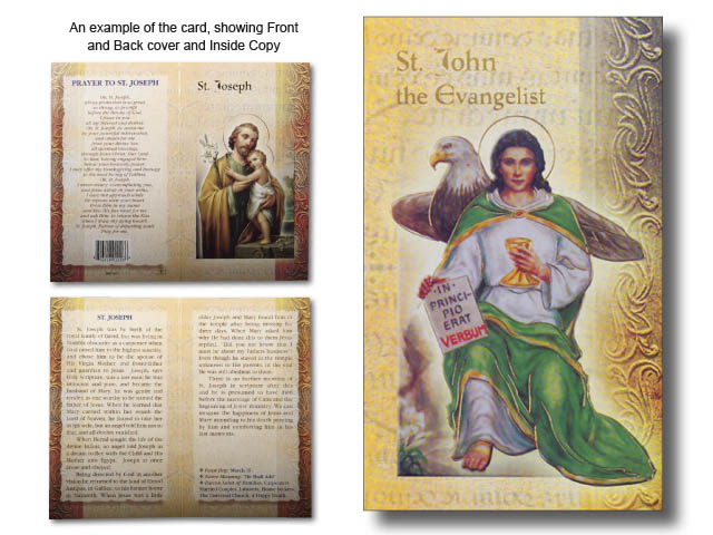LF12 St John the Evangelist Leaflet | Catholics Corner